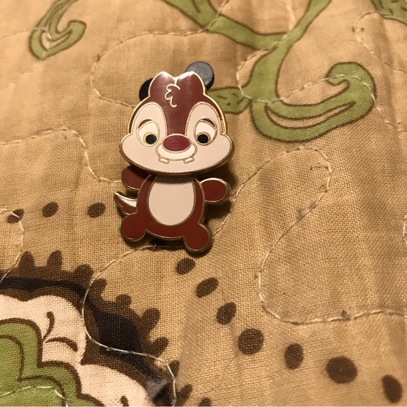 Disney | Accessories | Baby Chipmunk Disney Bobble Head Pin | Poshmark